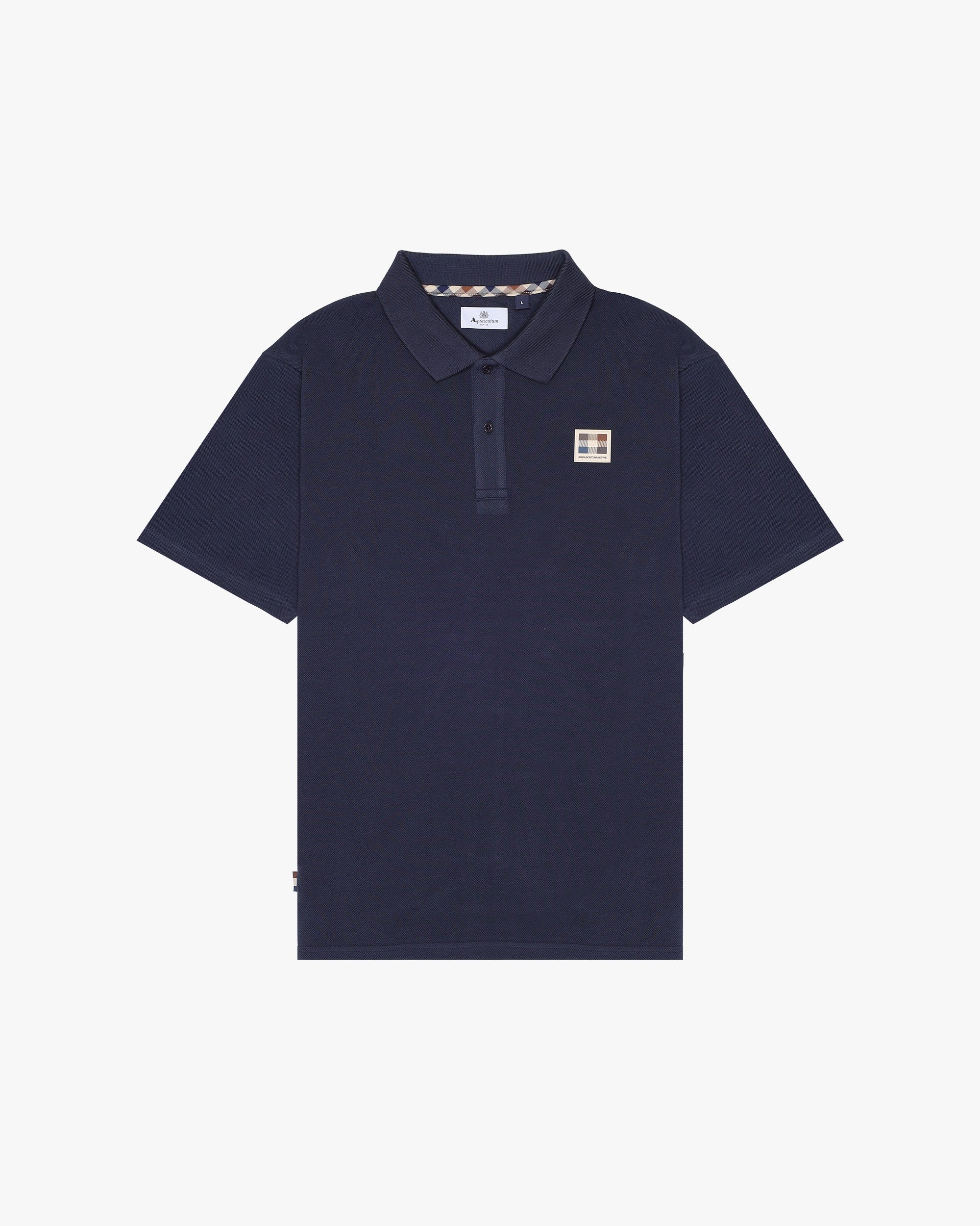 Aquascutum Active RUBBER PATCH PIQUET POLO